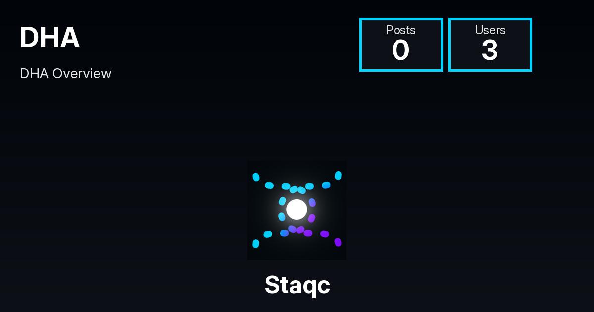DHA | Supplement DetailsStaqc | Track and Analyze Your Health Data