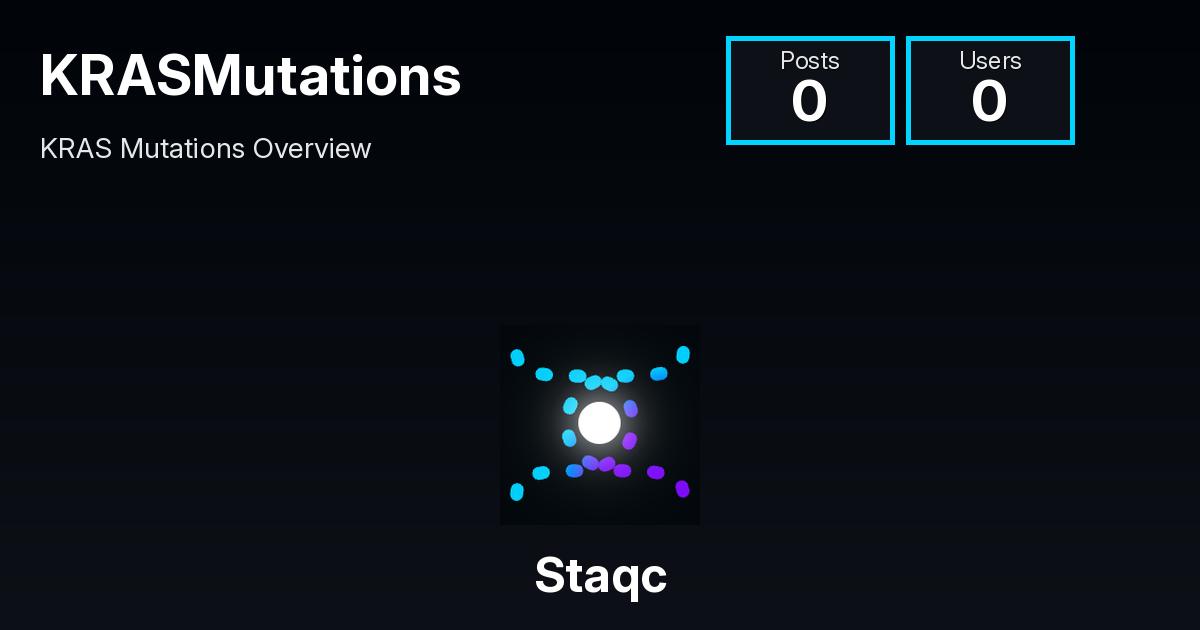 KRAS Mutations | Staqc | Track and Analyze Your Health Data